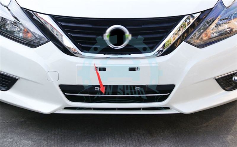 For Nissan Altima Sedan 2016-2017 1pc Chrome Car Front Lower Bumper ...